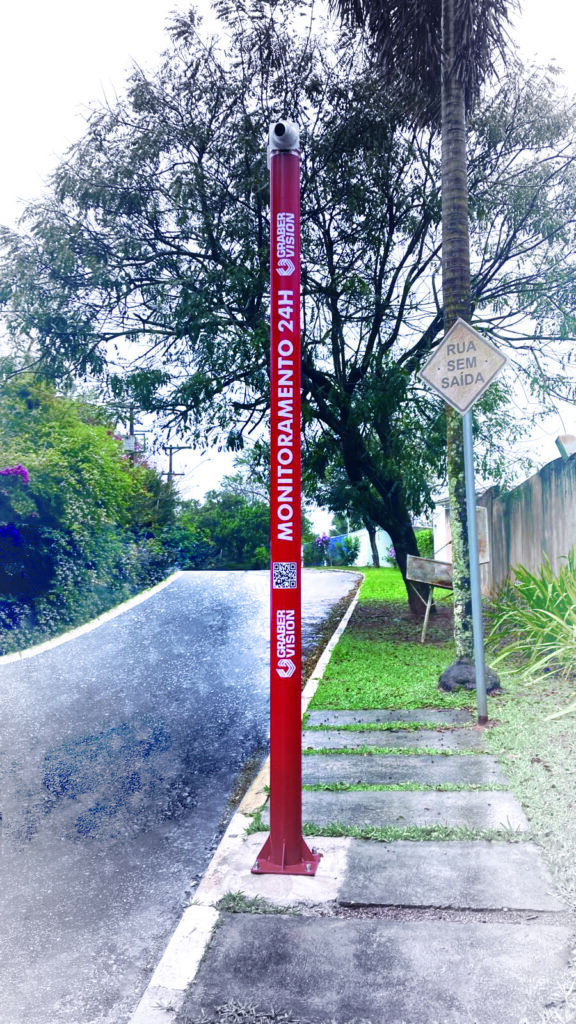 Poste de Monitoramento - Segurança Avançada para sua Região